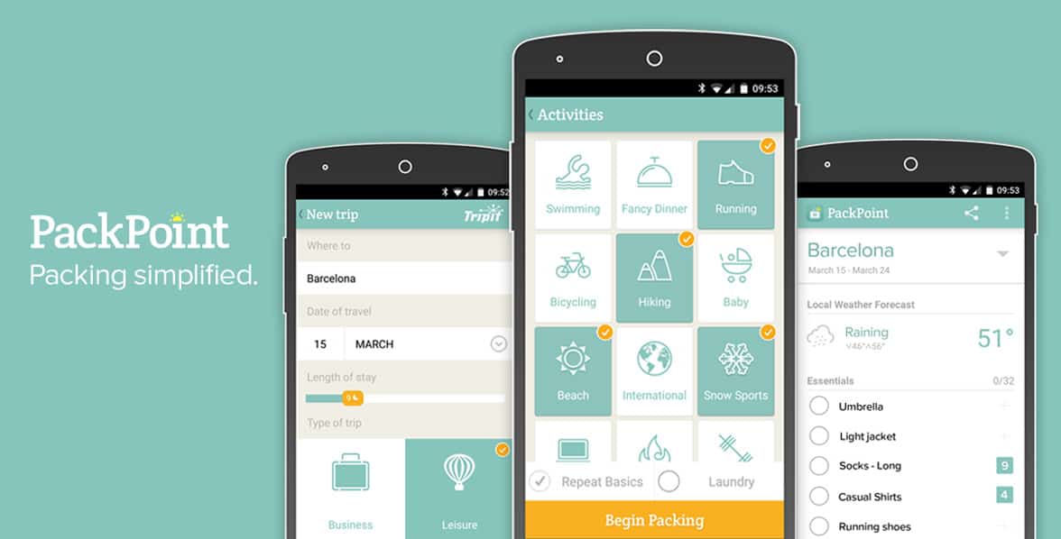 PackPoint™ Simplifies Packing Lists So Couples Can Focus On Their Romantic Getaways