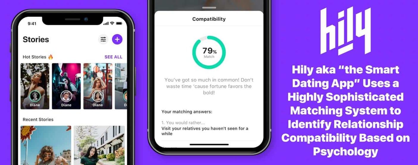 Hily aka “the Smart Dating App” Uses a Highly Sophisticated Matching ...