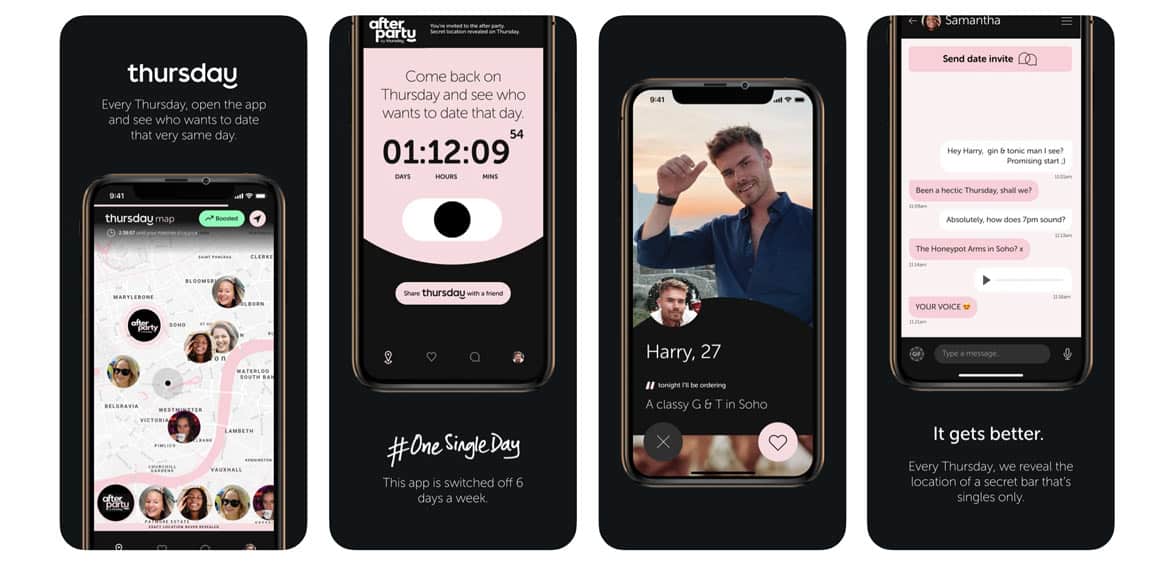 Thursday is a Dating App That Connects Singles In Person the Same Day ...