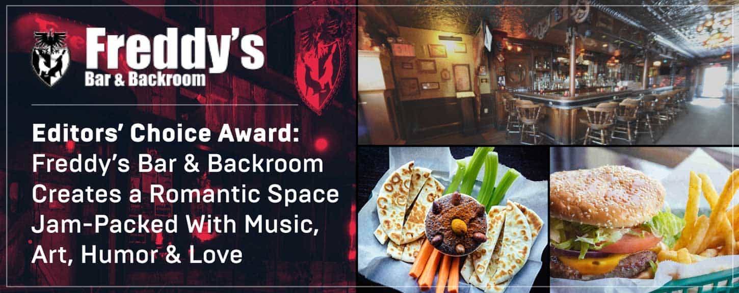Editors’ Choice Award: Freddy’s Bar & Backroom Creates a Romantic Space ...