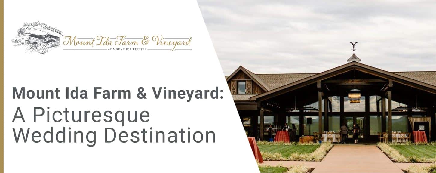 Mount Ida Farm & Vineyard is a Picturesque Wedding Destination Set in ...