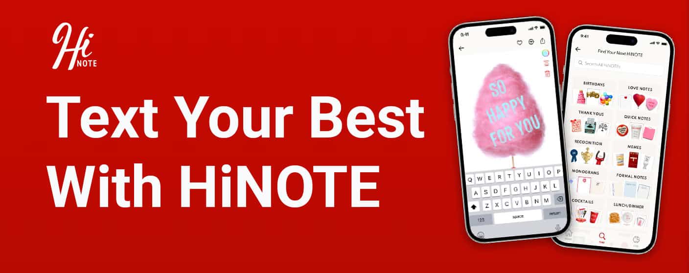 Text Your Best With HiNOTE’s Personalized Digital Notes